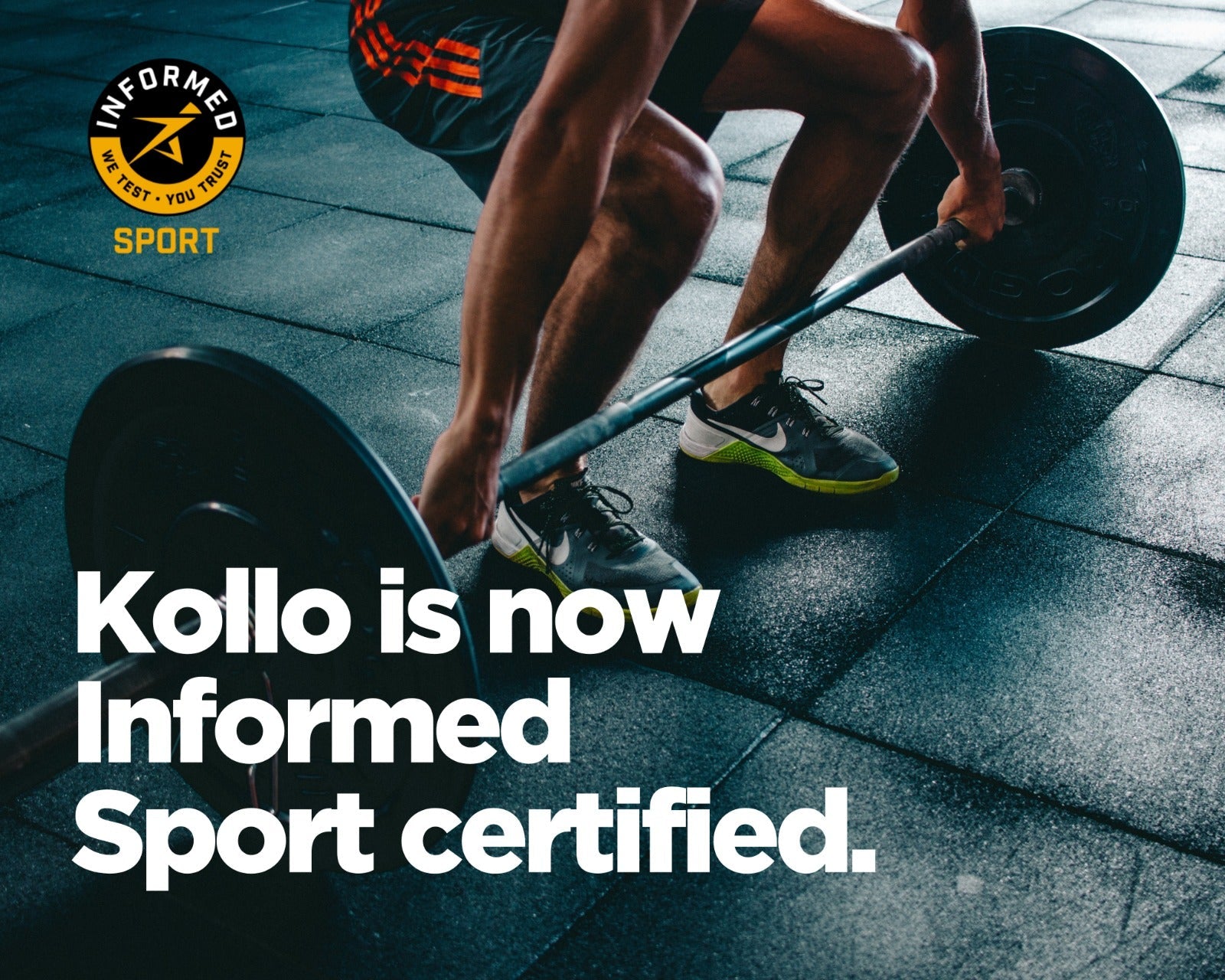 Kollo is Informed Sport Certified! - Kollo Health US